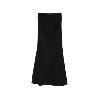 BASERANGE Asymmetric Panelled Midi Skirt
