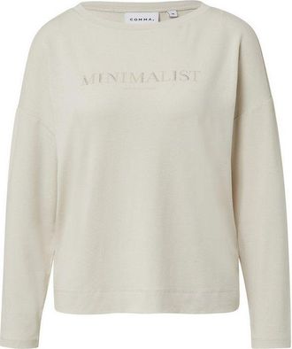 Comma Langarmshirt T-Shirt Jersey-Longsleeve mit Artwork