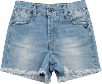 Patrizia Pepe Femme, Shorts, Bleu, Taille: 40 FR Denim Shorts