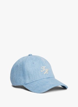 Tommy Hilfiger Casquette en denim &agrave; logo brod&eacute;