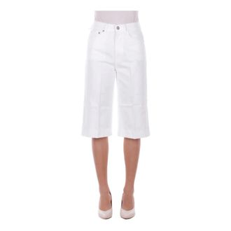 Dondup Femme, Pantalons, Blanc, Taille: W27 Shorts