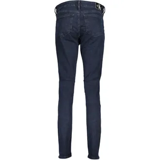 Calvin Klein Mid-Rise Skinny Jeans - Blue