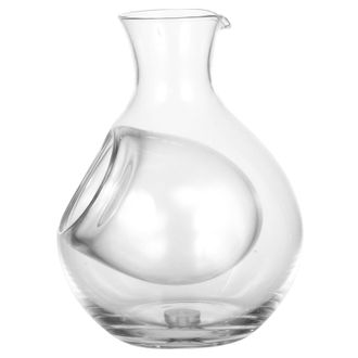 Cabilock Eiswein Karaffe Aus Kristallglas 300ml Bar Weinkaraffe Mit Schr&auml;gem Ausguss F&uuml;r Restaurant Und Bar