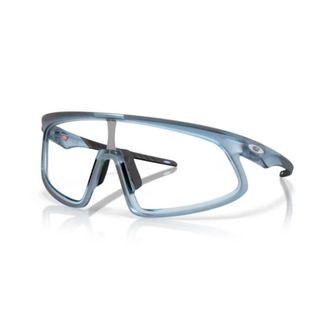 Oakley unisex, Accessoires, Bleu, Taille: 49 MM Lunettes de soleil sportives au design unique