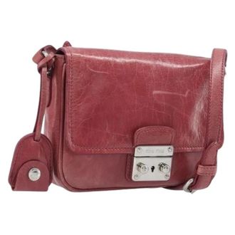 Miu Miu Pre-owned Schultertasche - - Pre-owned - Damen - Rosa - ONE SIZE