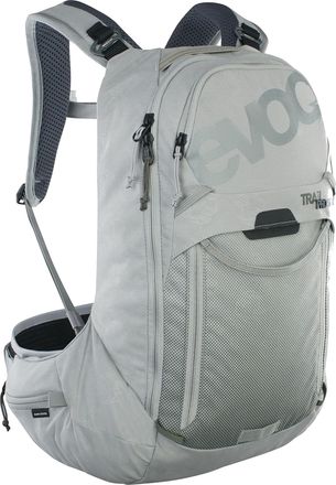 Evoc TRAIL PRO SF 12l Rucksack für Trailriding & Renneinsätze, Backpack (leichter Fahrradrucksack, LITESHIELD PLUS Rückenprotektor, 2l Trinkblasenfach, Grö