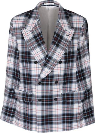 Comme Des Gar&ccedil;ons Homme, Costumes, Blanc, Taille: M Wool Cape