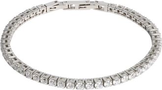 Coeur de Lion Armband - Tennisarmband Coeur de Lion - Gr. ONE SIZE - in Wei&szlig; - f&uuml;r Damen