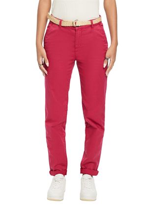 Esprit Damen 023EE1B333 Hose, 650/DARK PINK, 32/30