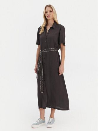 Roxy Hemdkleid Island Escape Solid ERJWD03884 Grau Regular Fit