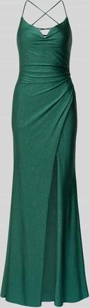 Luxuar Abendkleid mit Herz-Ausschnitt