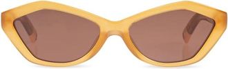 Jacquemus Femme, Accessoires, Beige, Taille: ONE Size Bambino Lunettes de soleil