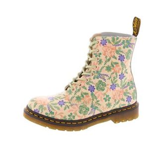 Dr. Martens Bottes mode 1460 Vonda Floral pour femme, Nuage Cr&egrave;me/Pop Floral, 38 EU