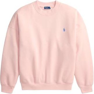 Polo Ralph Lauren Pull &agrave; logo en coton m&eacute;lang&eacute;