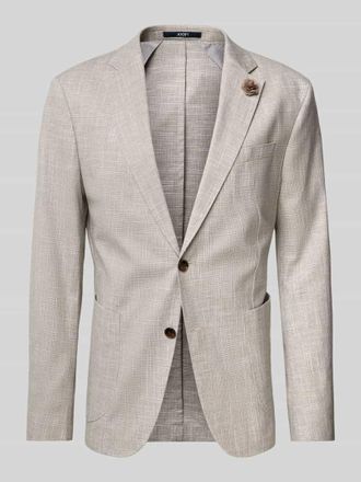 Joop Taillierter Sakko aus Baumwoll-Woll-Mix mit Leinen-Anteil Modell Hoverest