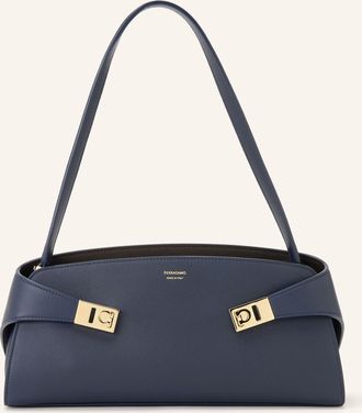 Ferragamo Ferragamo Schultertasche Hug East West blau