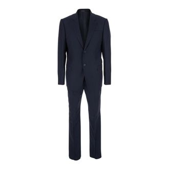 Emporio Armani Sakko und Hose - - Suits - Herren - Blau - S