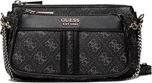 Guess Sac porte travers Ref 57142 Noir 24 * 13.5 * 4.5