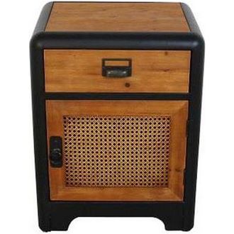 DKD Home Decor Table de Nuit DKD Home Decor Sapin M&eacute;tal (48 x 40 x 62 cm)