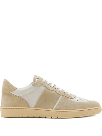 Collegium Sneakers mit Wildledereinsätzen - Nude