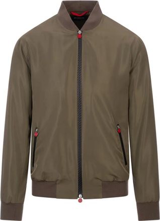 Kiton Homme, Vestes, Vert, Taille: XL Sea Bomber Jacket