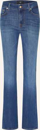 7 For All Mankind Flared Jeans The Leggy Bootcut blau