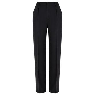 Saint Laurent Wide Hosen - - Trousers - Damen - Schwarzk - L