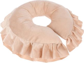 Valiclud Bequemes U F&ouml;rmiges Nacken und Gesichtskissen aus Baumwolle f&uuml;r Kosmetikstudio Massagepraxis Spa Abnehmbar Hautfreundlich f&uuml;r Bauchlage