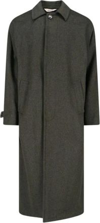 Aspesi Homme, Manteaux, Vert, Taille: 2XL Manteau croisé