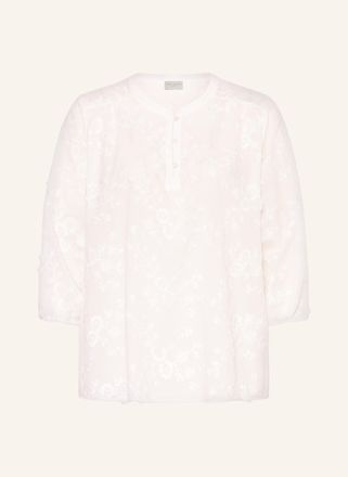 Milano Milano Italy Blusenshirt Mit 3/4-Arm weiss