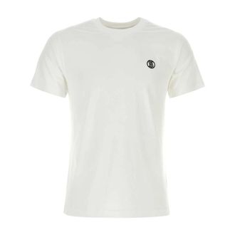 Burberry Cotton T-Shirt - - Tops - Herren - Wei&szlig; - S