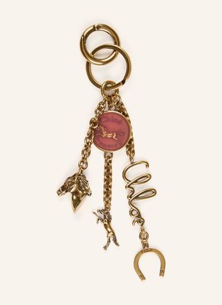 Chlo&eacute; Taschenanh&auml;nger Chlo&eacute; Symbols Coin Horse gold
