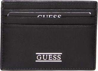 Guess Boston Card Holder - Homme - Accessoires - Noir - Taille: ONE Size