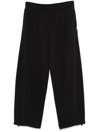 Maison Margiela pantalon de jogging &agrave; num&eacute;ro signature - Noir