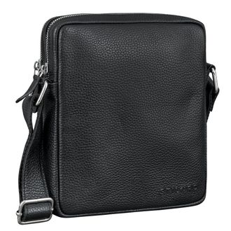 STILORD Zander Kleine Leder Umh&auml;ngetasche Herren Schultertasche Echt Leder-Tasche - Crossbody Bag Herrentasche zum Umh&auml;ngen Messenger Bag M&auml;nnerhandtasche f&uuml;r
