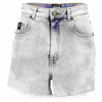 Versace Jeans Couture Femme, Shorts, Bleu, Taille: W28 Short en denim