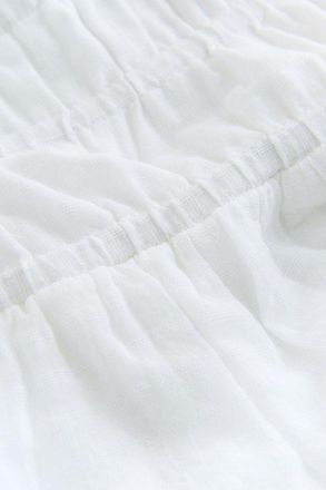Next Strandkleid Kleid mit eckigem Ausschnitt und Flatter&auml;rmeln (1-tlg)