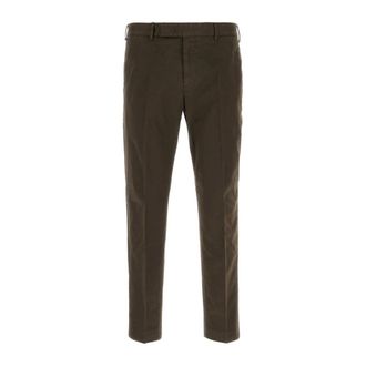 Pantaloni Torino Homme, Pantalons, Brun, Taille: L Stretch Cotton Pant