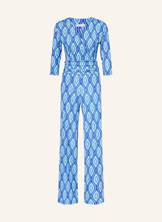 Marivie Marivie Jersey-Jumpsuit Jump Great! Mit 3/4-Arm blau