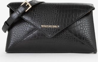 Valentino Handbags Umh&auml;ngetasche VALENTINO BAGS EMERA, Damen, Gr. B/H/T: 27,5cm x 16cm x 2,5cm, nero, Lederimitat, Taschen Umh&auml;ngetasche, Clutch, Brief, Handtasche mit Z