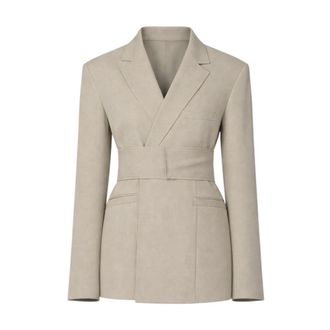 Iro Iro, Femme, Vestes, Beige, Taille: 38 FR Tailored Jacket