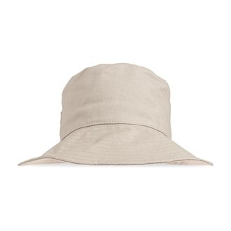 Emporio Armani Femme, Accessoires, Beige, Taille: 56 CM Chapeau cloche en toile