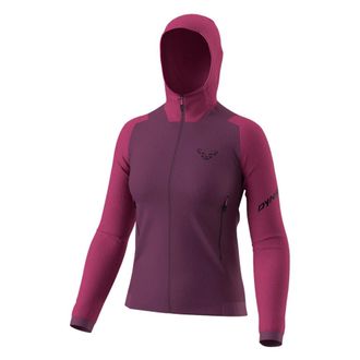 Dynafit Therm Hooded Jacket im Blacklight-Stil - - Sport - Damen - Lila - S