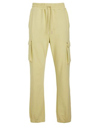 8 by YOOX ORGANIC COTTON PULL-ON TAPERED CARGO SWEATPANTS