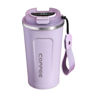 Generico Becher mit Temperaturanzeige, intelligenter Deckel, 510 ml, Tasse mit digitaler W&auml;rmeanzeige, multifunktionale Wasserflasche mit Temperaturanzeige f&uuml;r