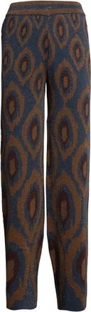 Akep Femme, Pantalons, Brun, Taille: 38 FR Palazzo Pant