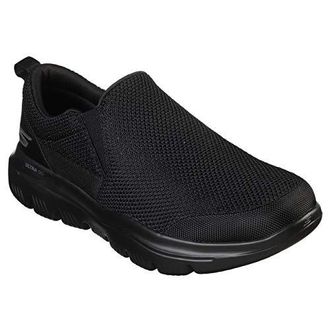 Skechers Go Walk Evolution Ultra-impec, Mens Slip On Trainers, Black (Black Textile Bbk), 9 UK (43.5 EU)