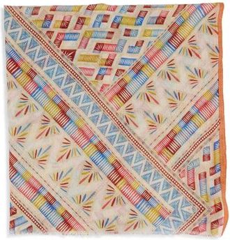 Au Printemps Paris Foulard en laine m&eacute;lang&eacute;e