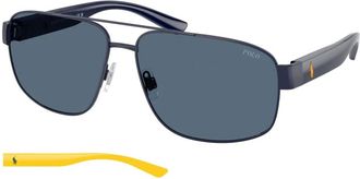 Ralph Lauren unisex, Accessoires, Bleu, Taille: 62 MM Ph3156 Lunettes de soleil