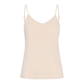 Cream Sliptop Bluse Nude - - Tops - Damen - Beige - M